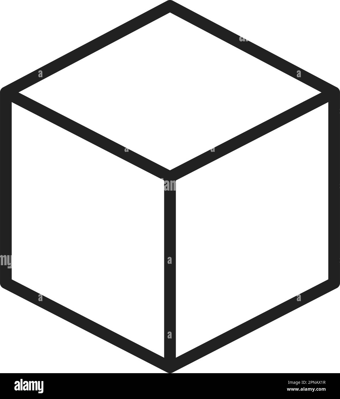 Cube icon vector image. Suitable for mobile apps, web apps and print media Stock Vector Image ...