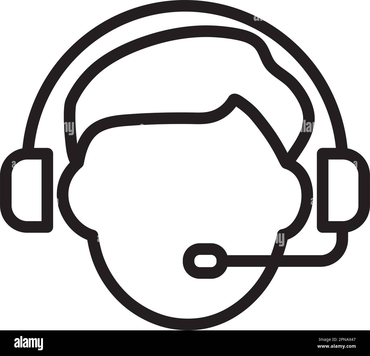 Customer Care Icon Vector Image Suitable For Mobile Apps Web Apps And Print Media Stock Vector