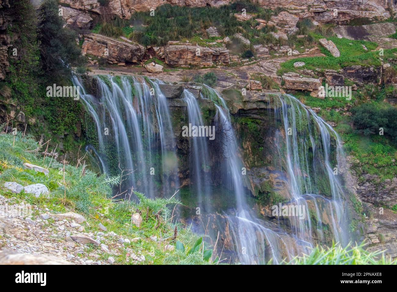 Scenic Waterfall at Oued Zitoun, Tunisia Stock Photo - Alamy