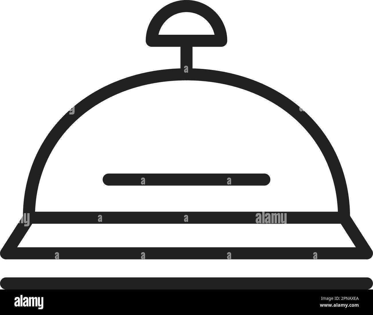 Desk Bell icon vector image. Suitable for mobile apps, web apps and print media Stock Vector ...