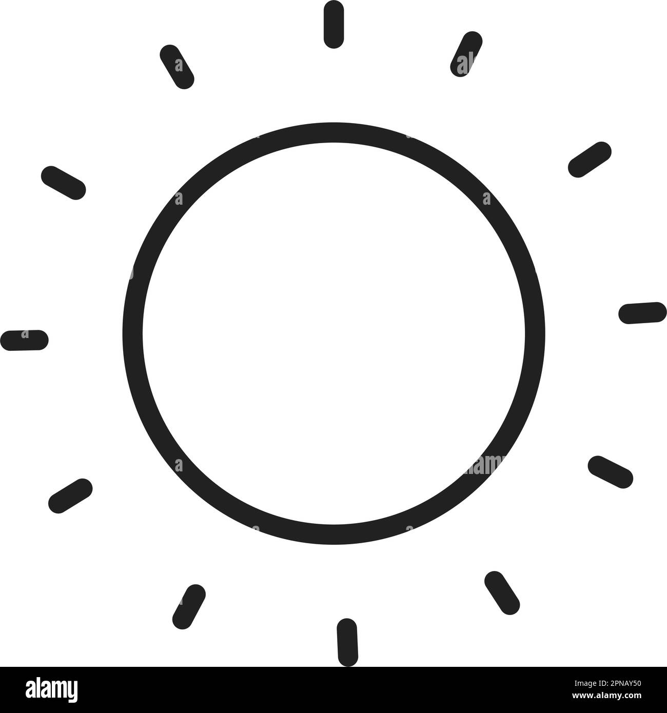 Dim Button icon vector image. Suitable for mobile apps, web apps and print media Stock Vector ...