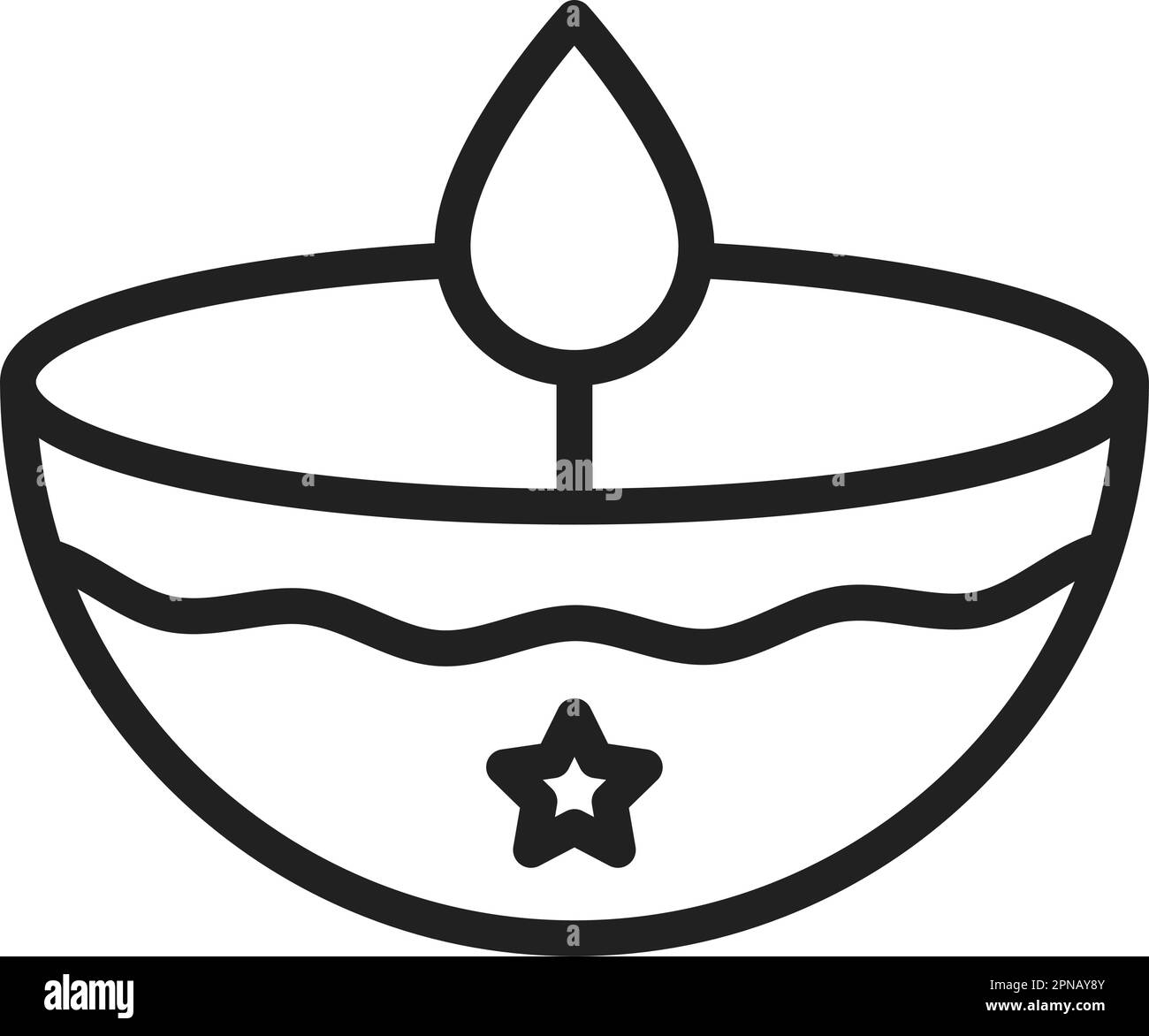 Hindu Deepam Clipart Black And White Free