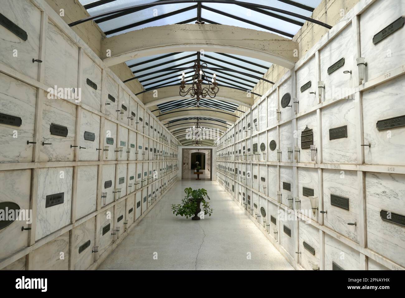 Los Angeles, California, USA 16th April 2023 ABC Mausoleum at Hollywood Forever Cemetery on ...
