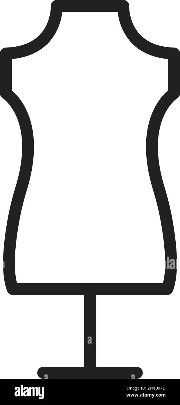 Dress Holder icon vector image. Suitable for mobile apps, web apps and ...