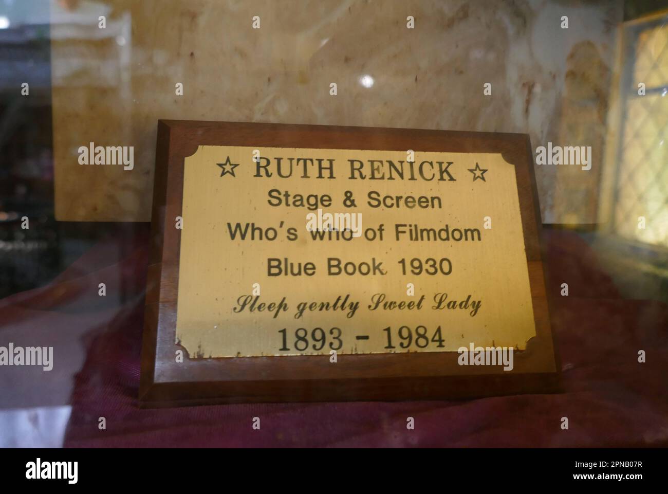Los Angeles, California, USA 16th April 2023 Actress Ruth Renick Grave ...