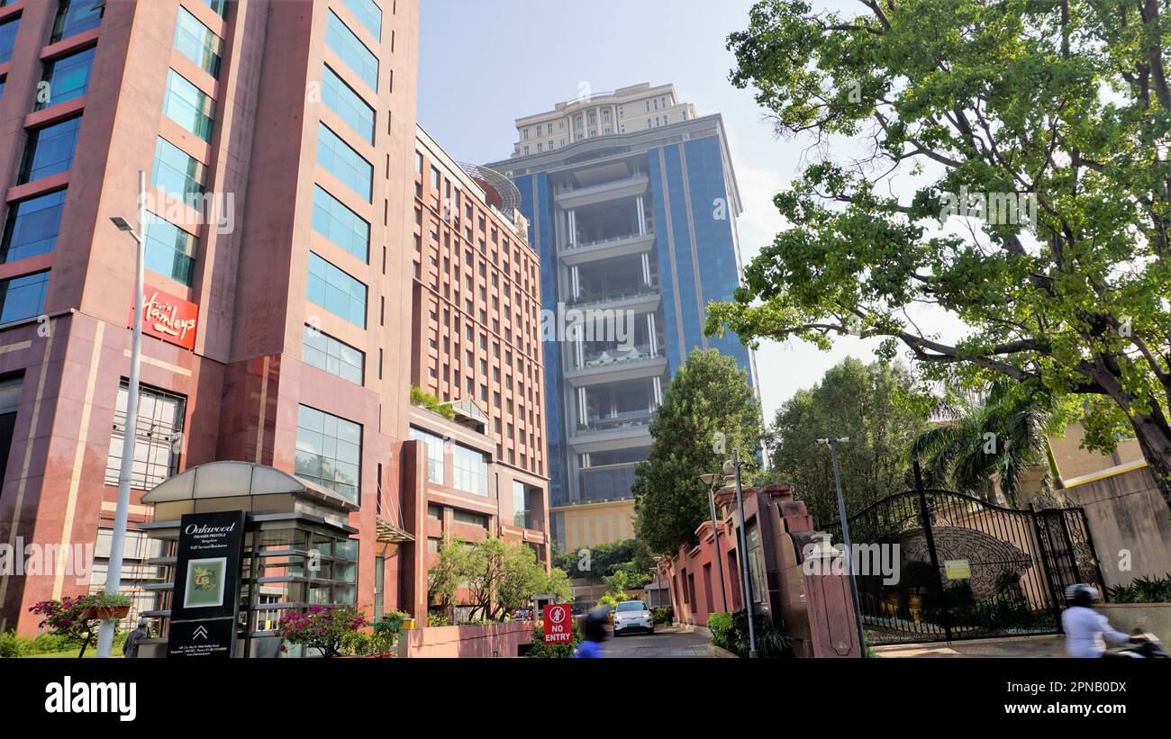 Bangalore,Karnataka,India-April 18 2023: View of Beautiful architecture of UB City. Awesome ...