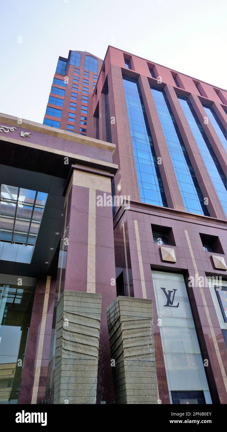 Bangalore,Karnataka,India-April 18 2023: View of Beautiful architecture ...