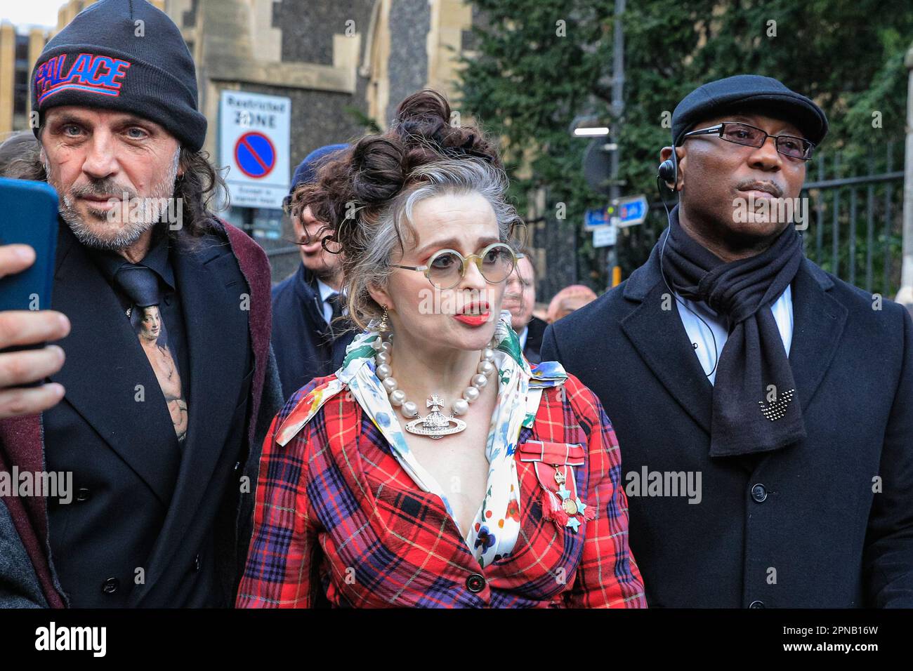 Andreas Kronthaler, Helena Bonham-Carter and Andreas Kronthaler at the ...
