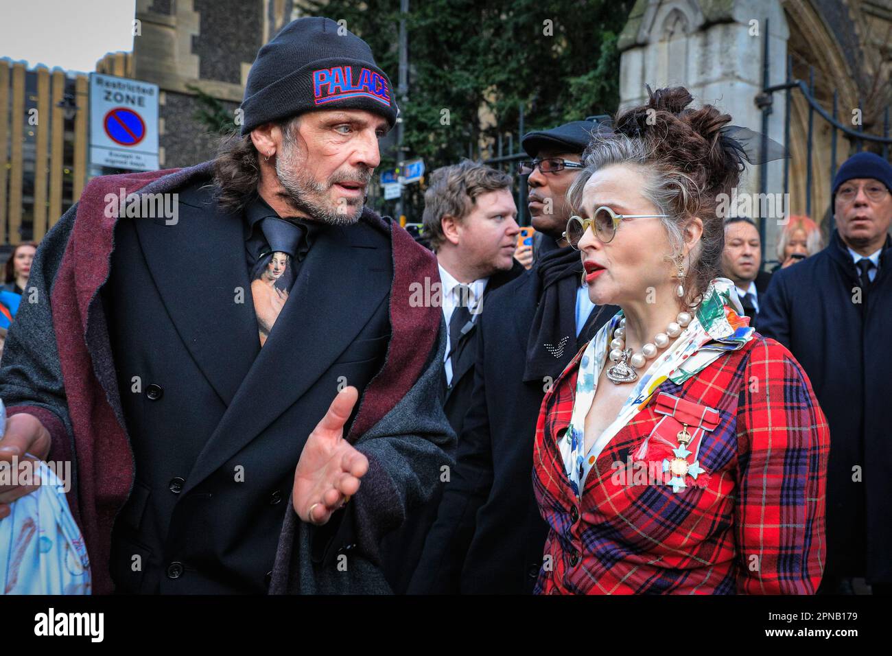 Andreas Kronthaler, Helena Bonham-Carter and Andreas Kronthaler at the ...