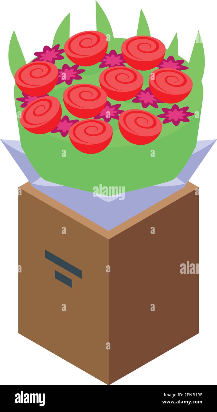 3d truck gift box delivery Stock Vector Images - Alamy