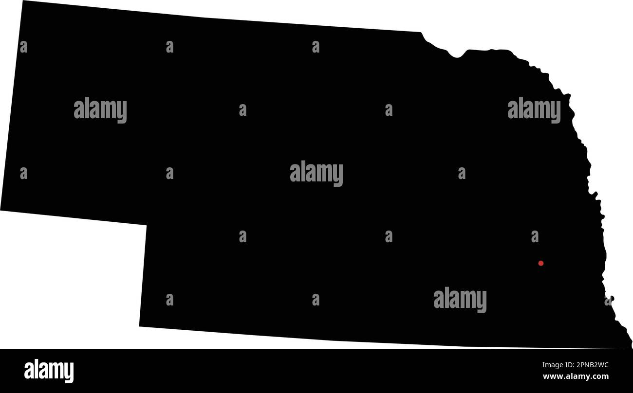 Omaha nebraska map american Stock Vector Images - Alamy