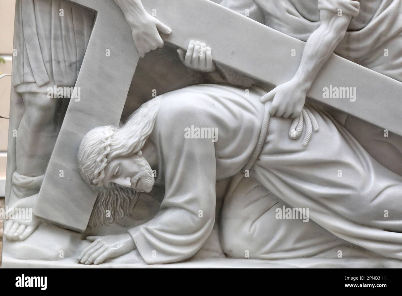 Jesus falls the third time hi-res stock photography and images - Alamy