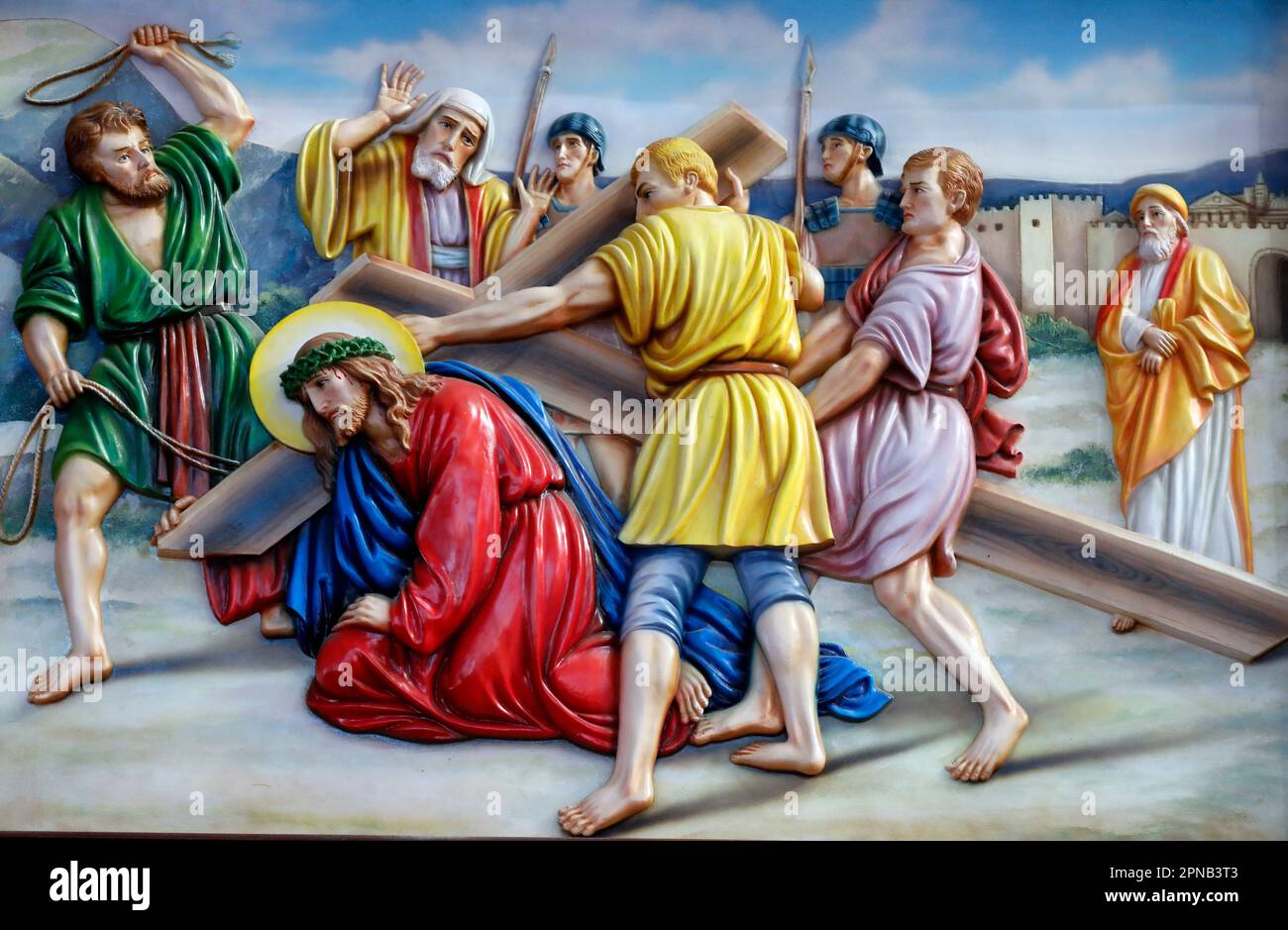 Jesus christ falls first time hi-res stock photography and images - Alamy