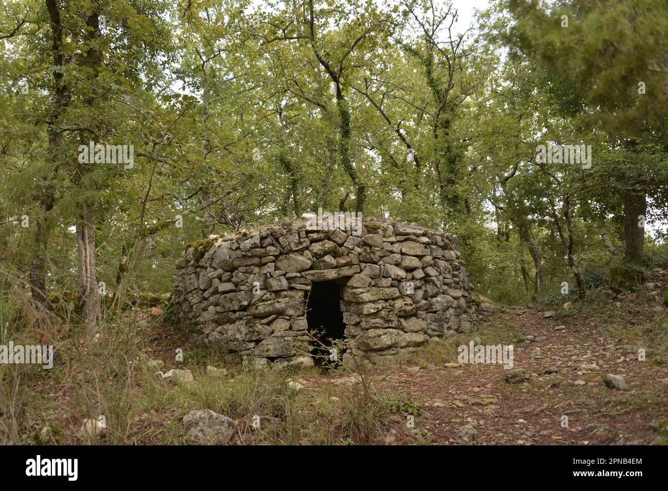 Scattered in nature these dry stone constructions called bories served ...