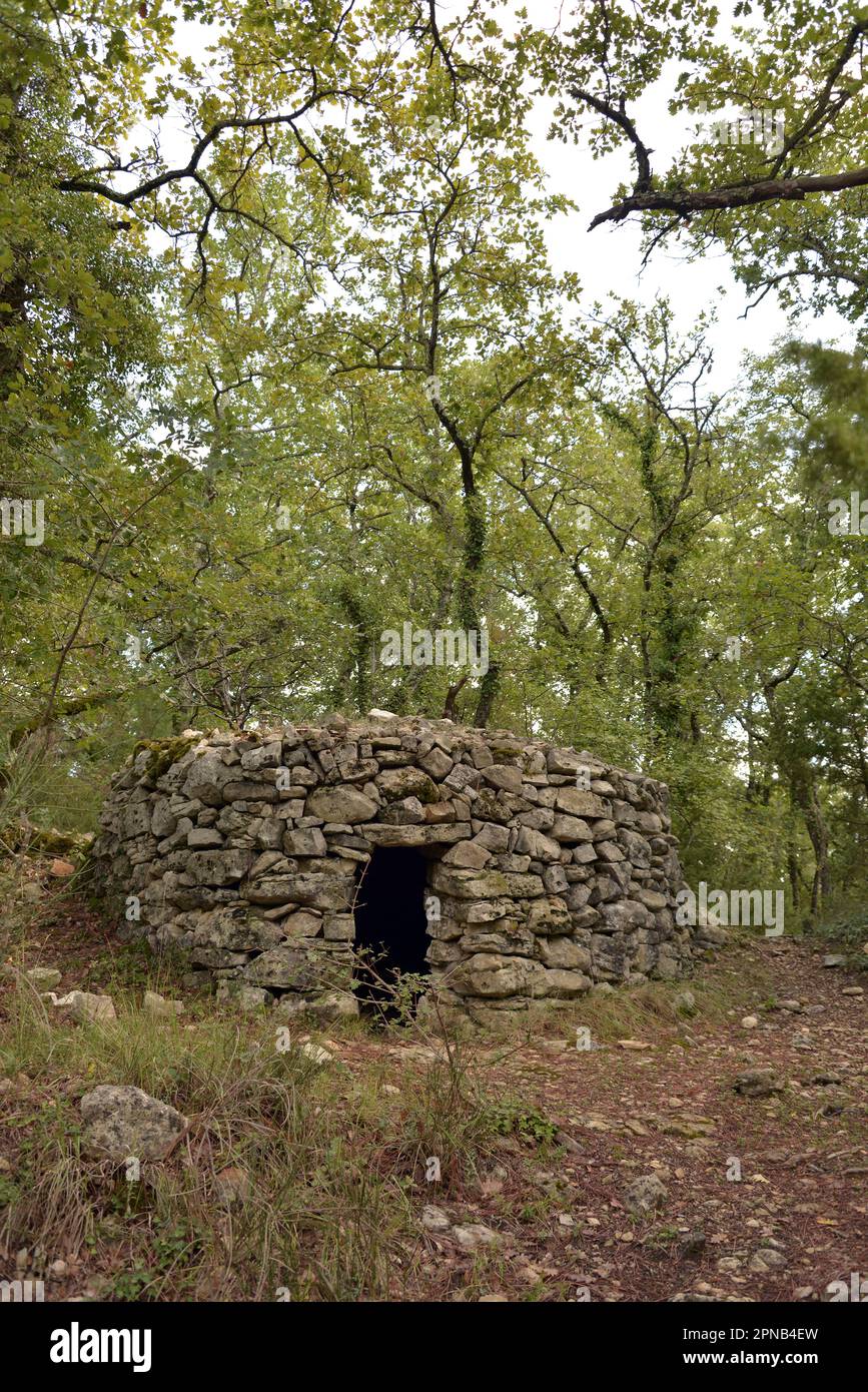 Scattered in nature these dry stone constructions called bories served ...