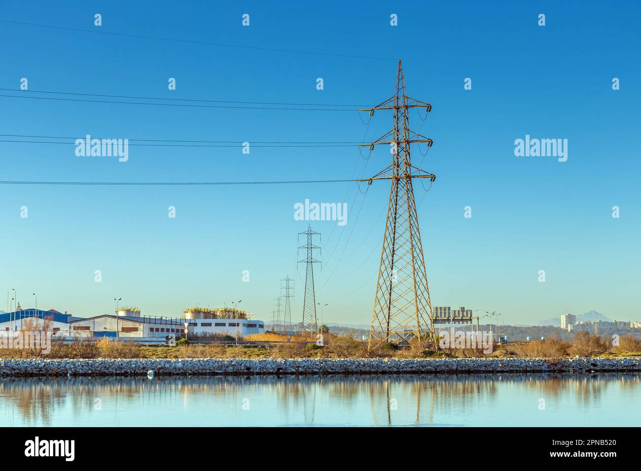 Powering the Nation: Electrical Transmission Towers Carrying High ...