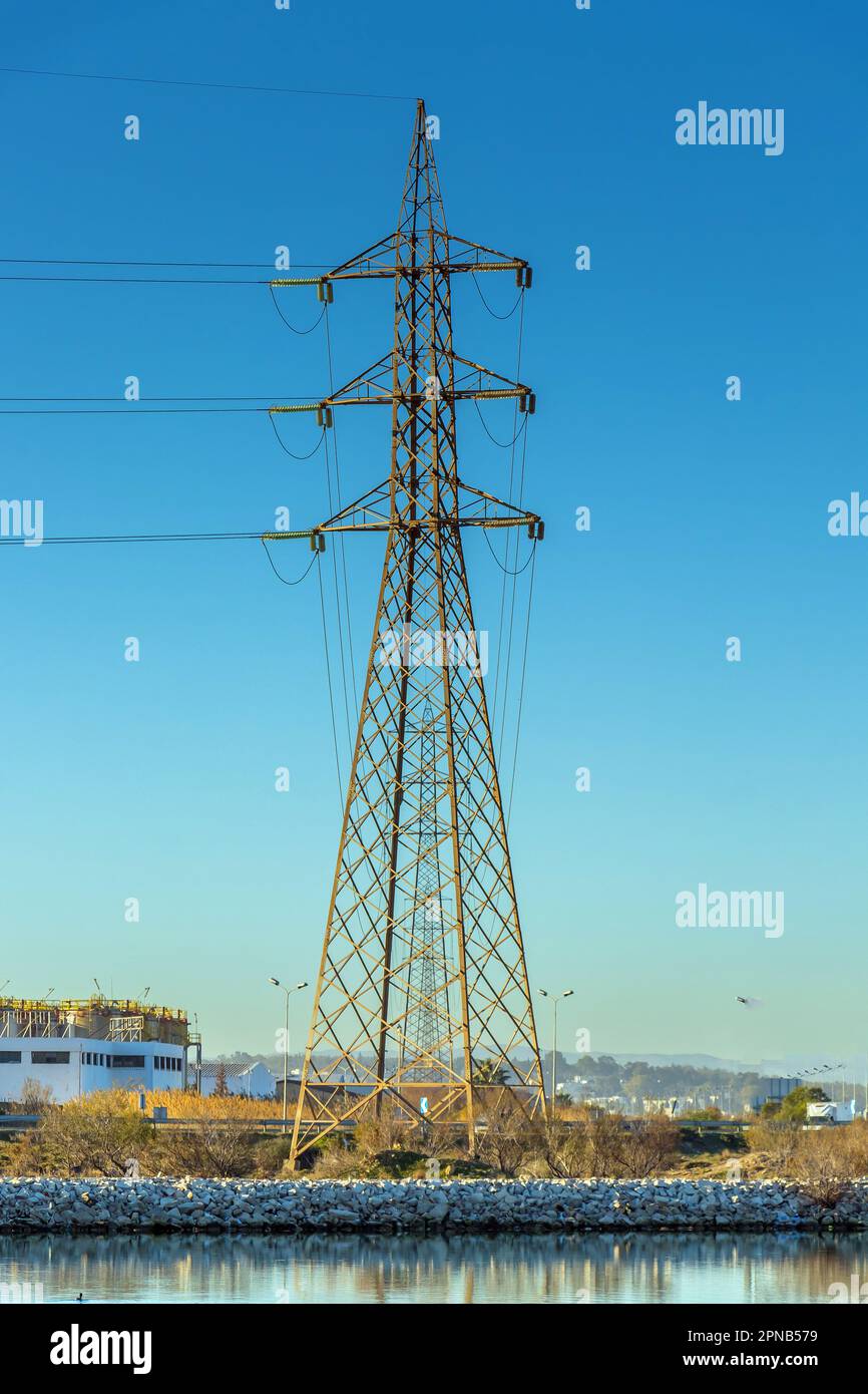 Powering the Nation: Electrical Transmission Towers Carrying High ... Powering the Nation: Electrical Transmission Towers Carrying High ...