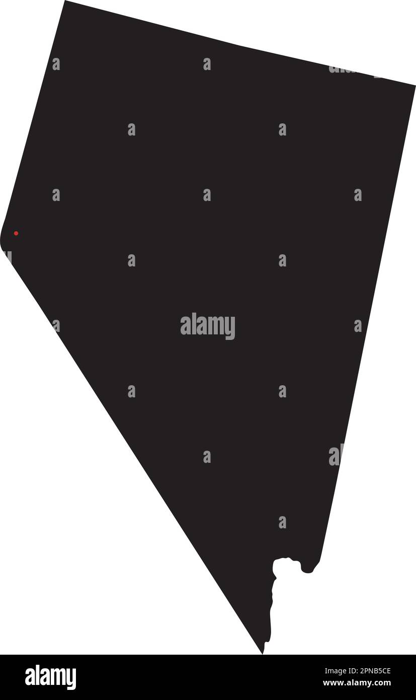 America map nevada hi-res stock photography and images - Alamy