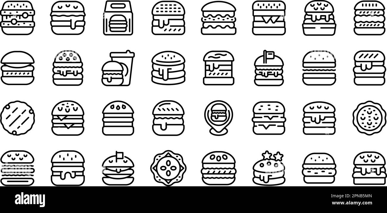 Smash burger Black and White Stock Photos & Images - Alamy