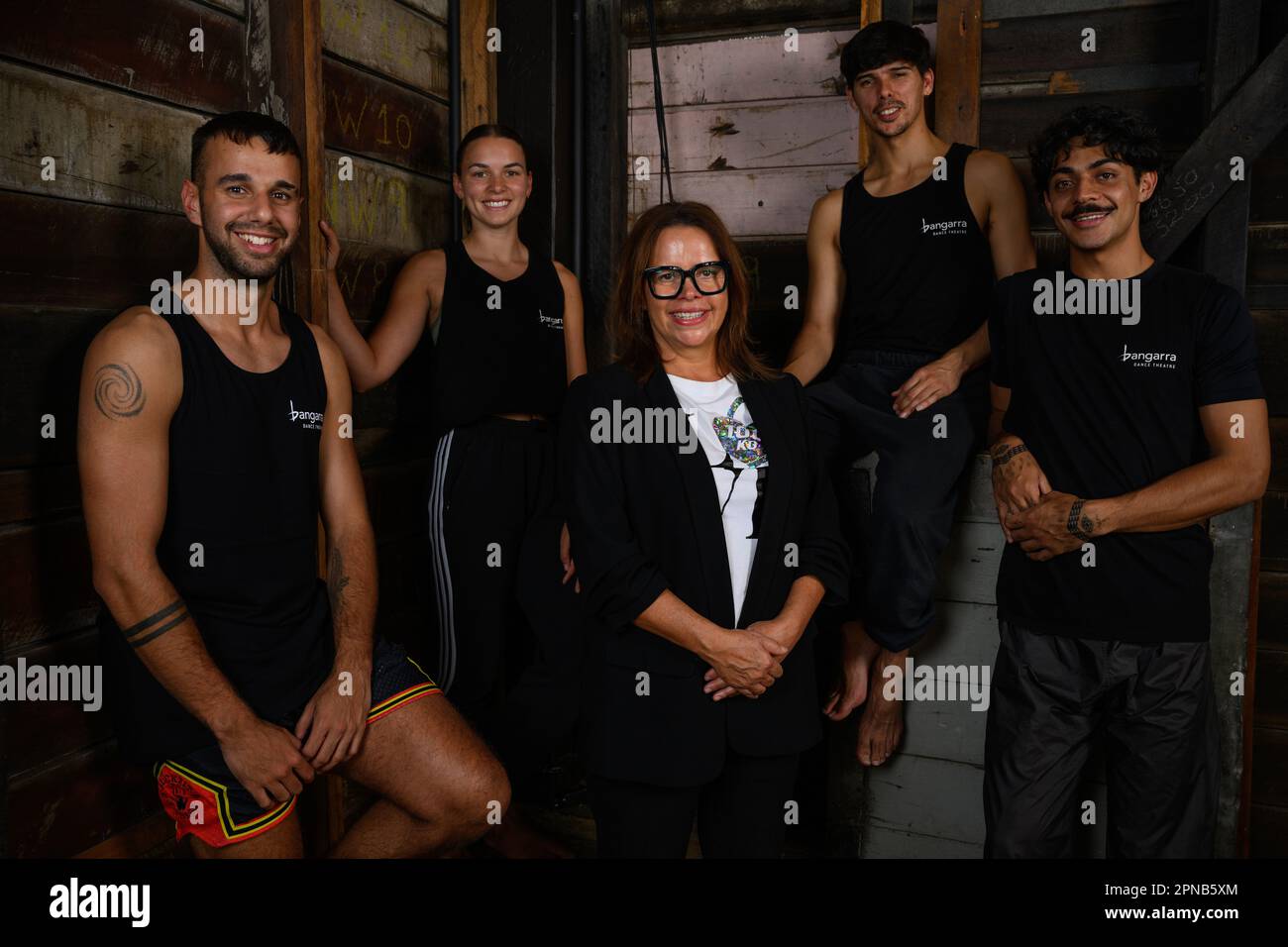 Bangarra Dance Company dancers (L-R) James Boyd, Maddison Paluch, Ryan ...