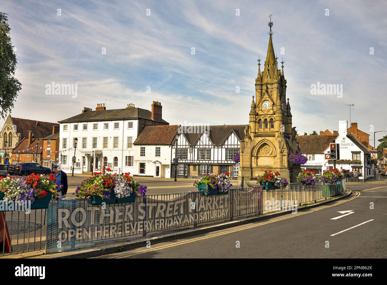 The American Fountain, Stratford upon Avon, was a gift from American ...