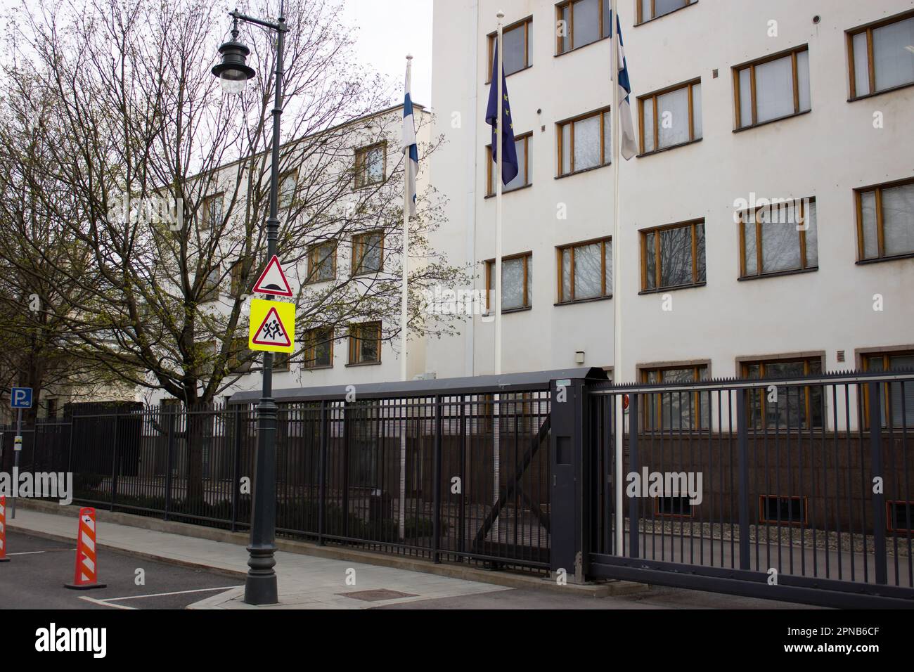 The Finnish Embassy in Moscow. The Republic of Finland became a member ...