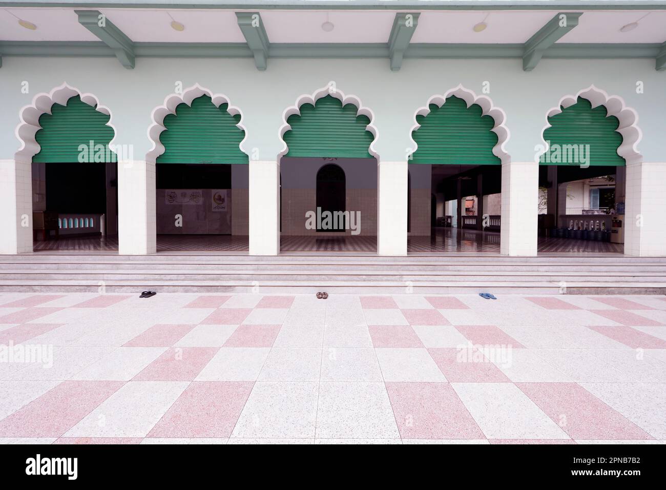 The Saigon Central Mosque ( Masjid Musulman) was built in 1935. Ho Chi ...