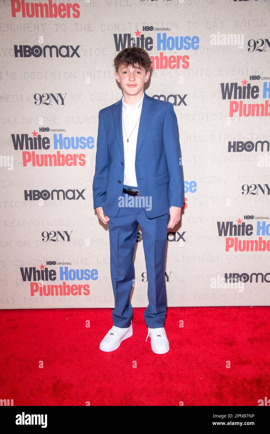 NEW YORK, NEW YORK - APRIL 17: Tre Ryder attends HBO's "White House ...