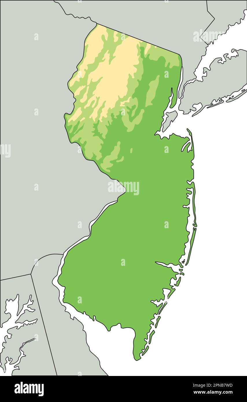 New jersey the garden state Stock Vector Images - Alamy