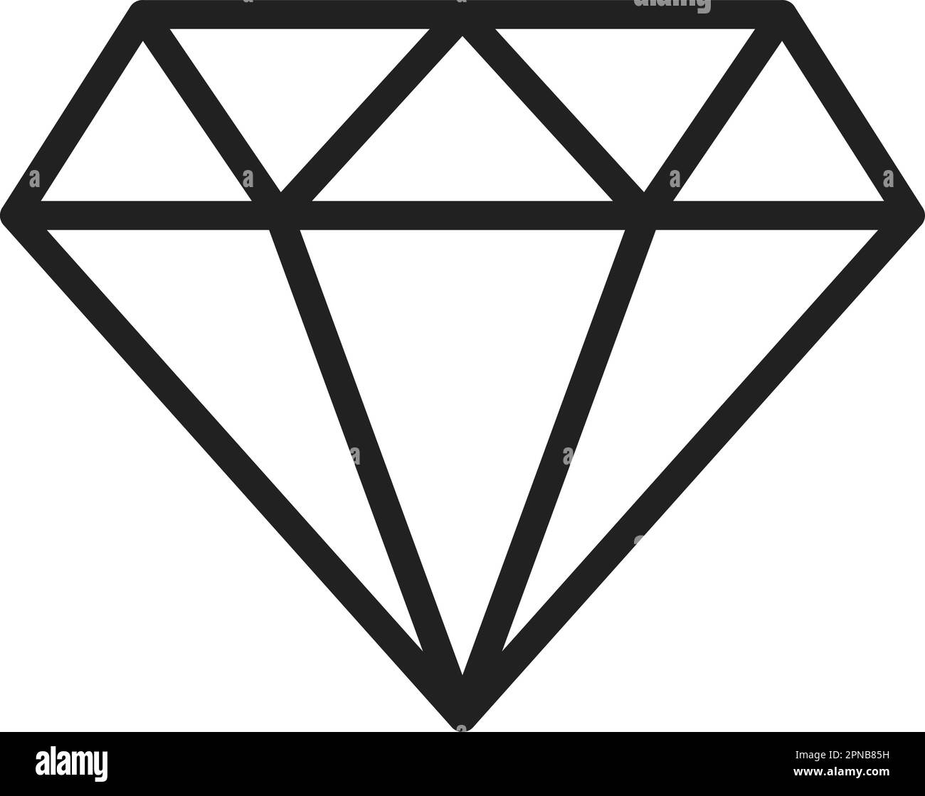 Gem Clip Art Black And White