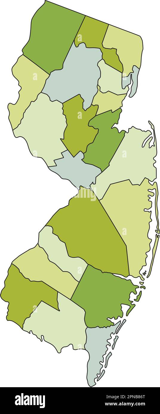 Highly detailed editable political map with separated layers. New ...