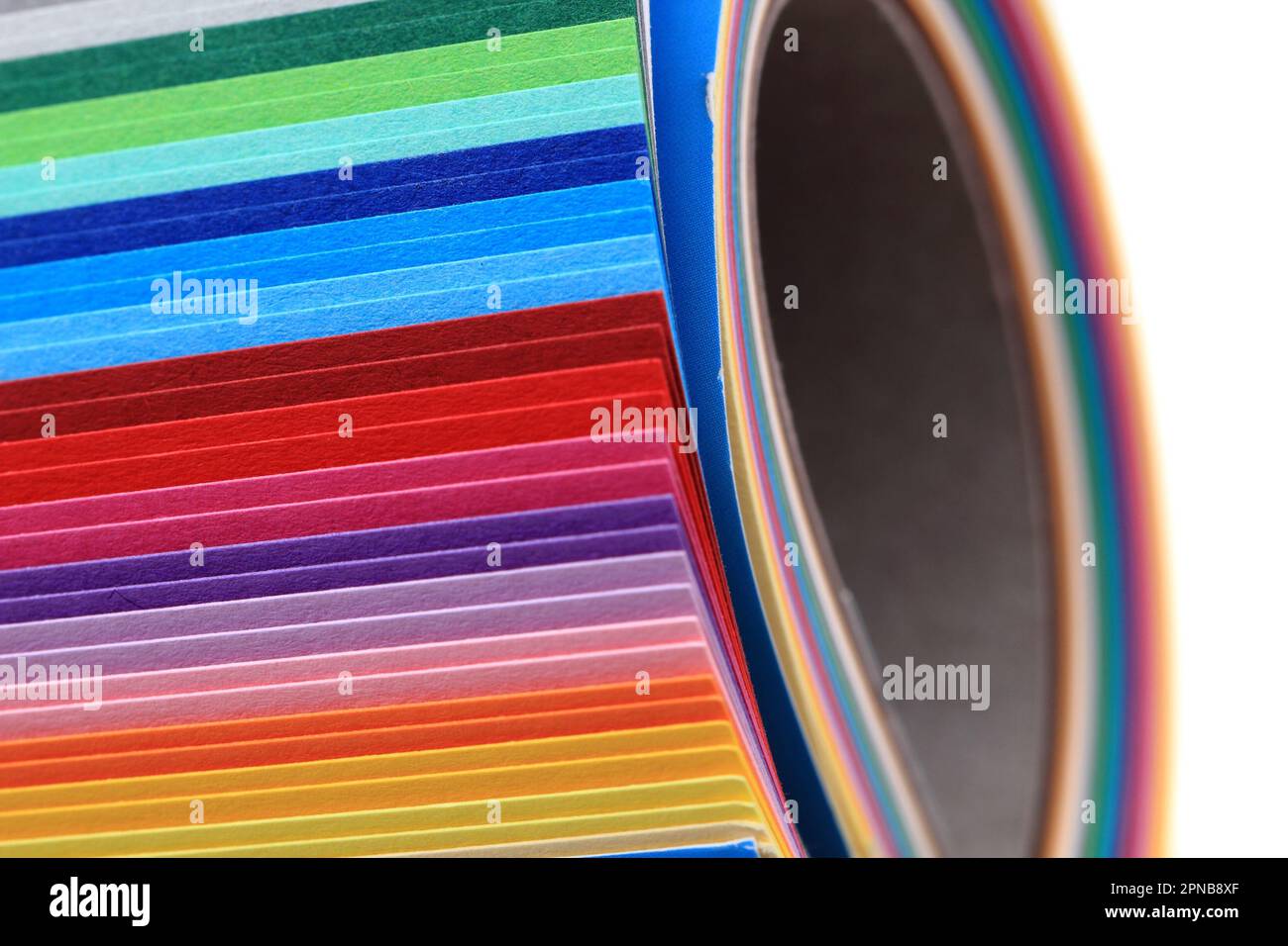 color papers as nice very easy background Stock Photo - Alamy
