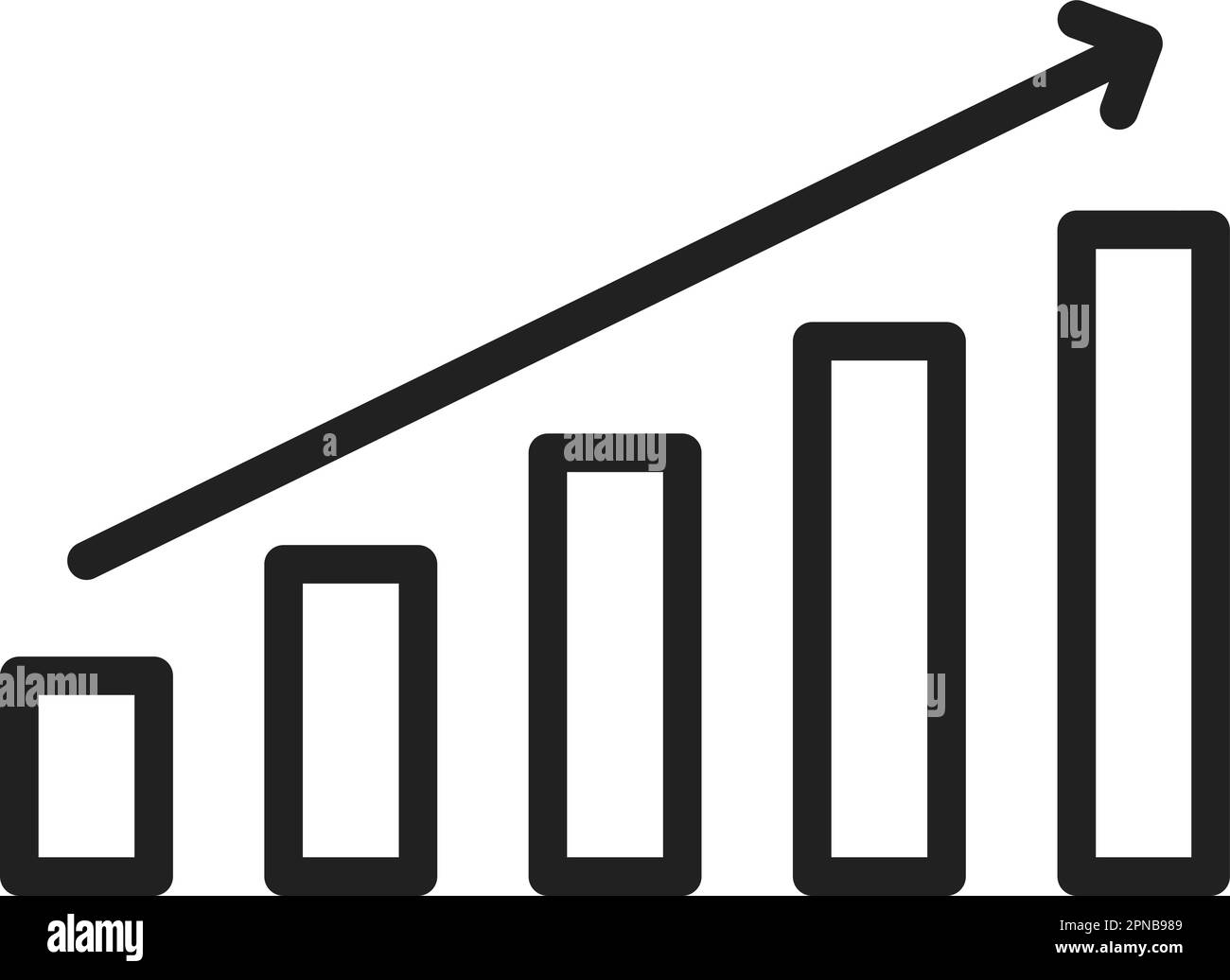Graph Icon Vector Image Suitable For Mobile Apps Web Apps And Print