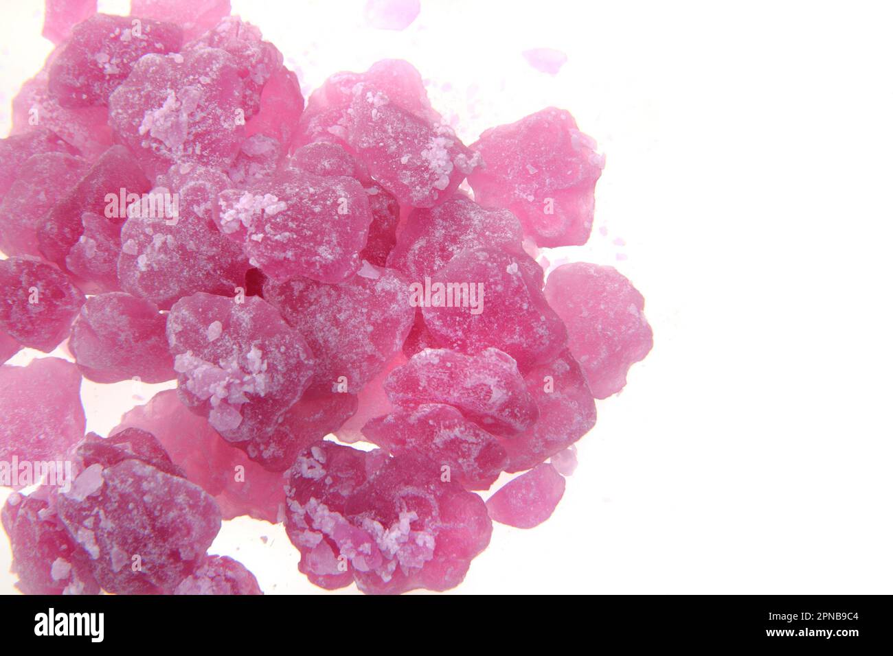 violet candies isolated on the white background Stock Photo - Alamy