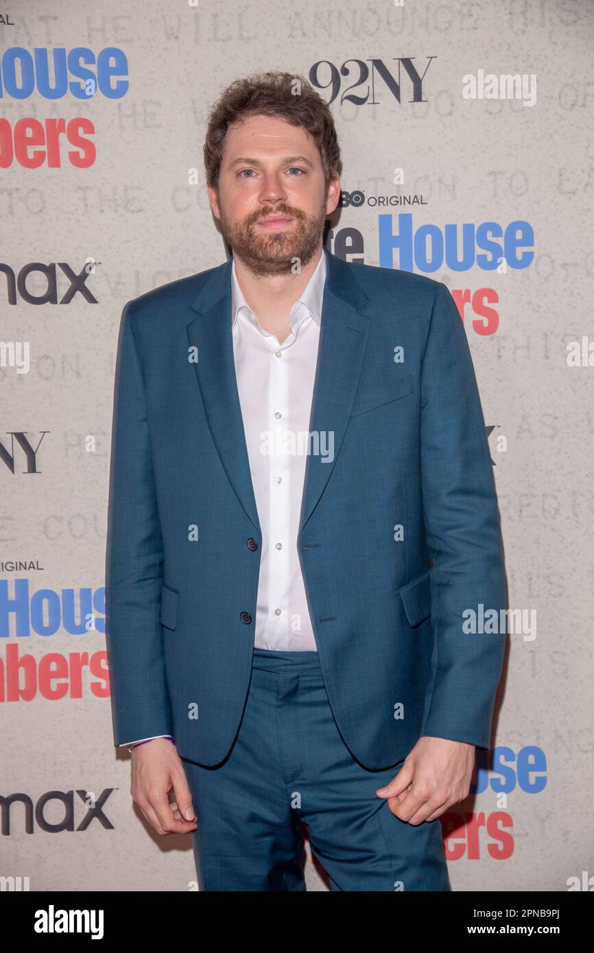 NEW YORK, NEW YORK - APRIL 17: David Bernad attends HBO's "White House ...