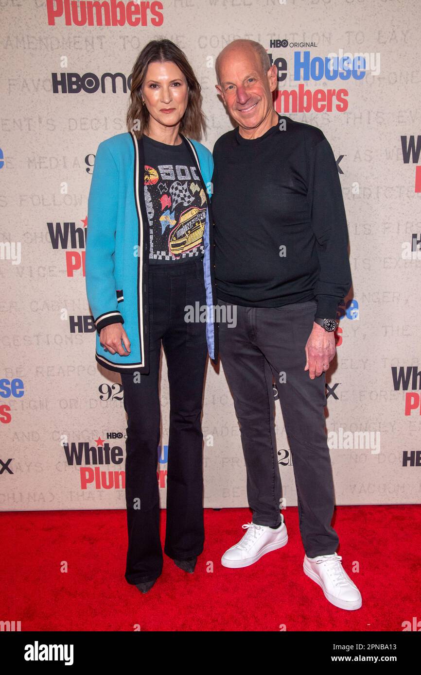 NEW YORK, NEW YORK - APRIL 17: Lizzie Tisch and Jonathan Tisch attend ...