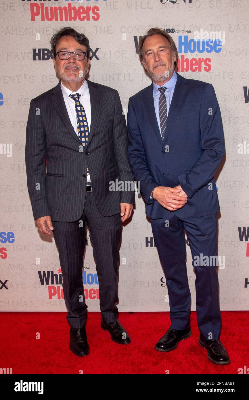 NEW YORK, NEW YORK - APRIL 17: Len Amato and Gregg Fienberg attend HBO ...