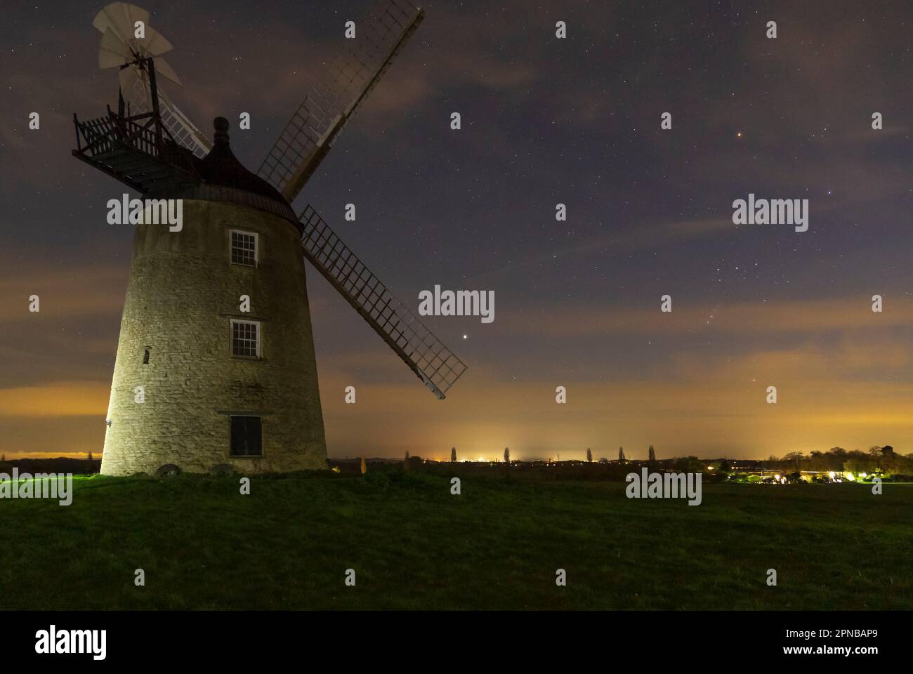 Great Haseley Tower Windmill, Oxford England, UK Stock Photo - Alamy