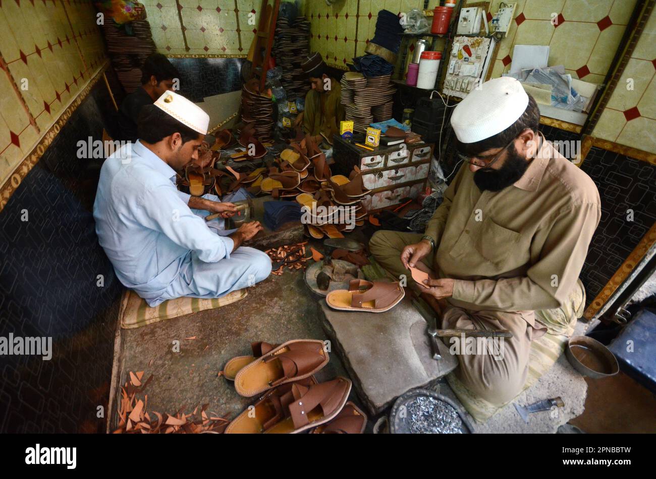 Pakistan traditional shoes hi-res stock photography and images - Alamy