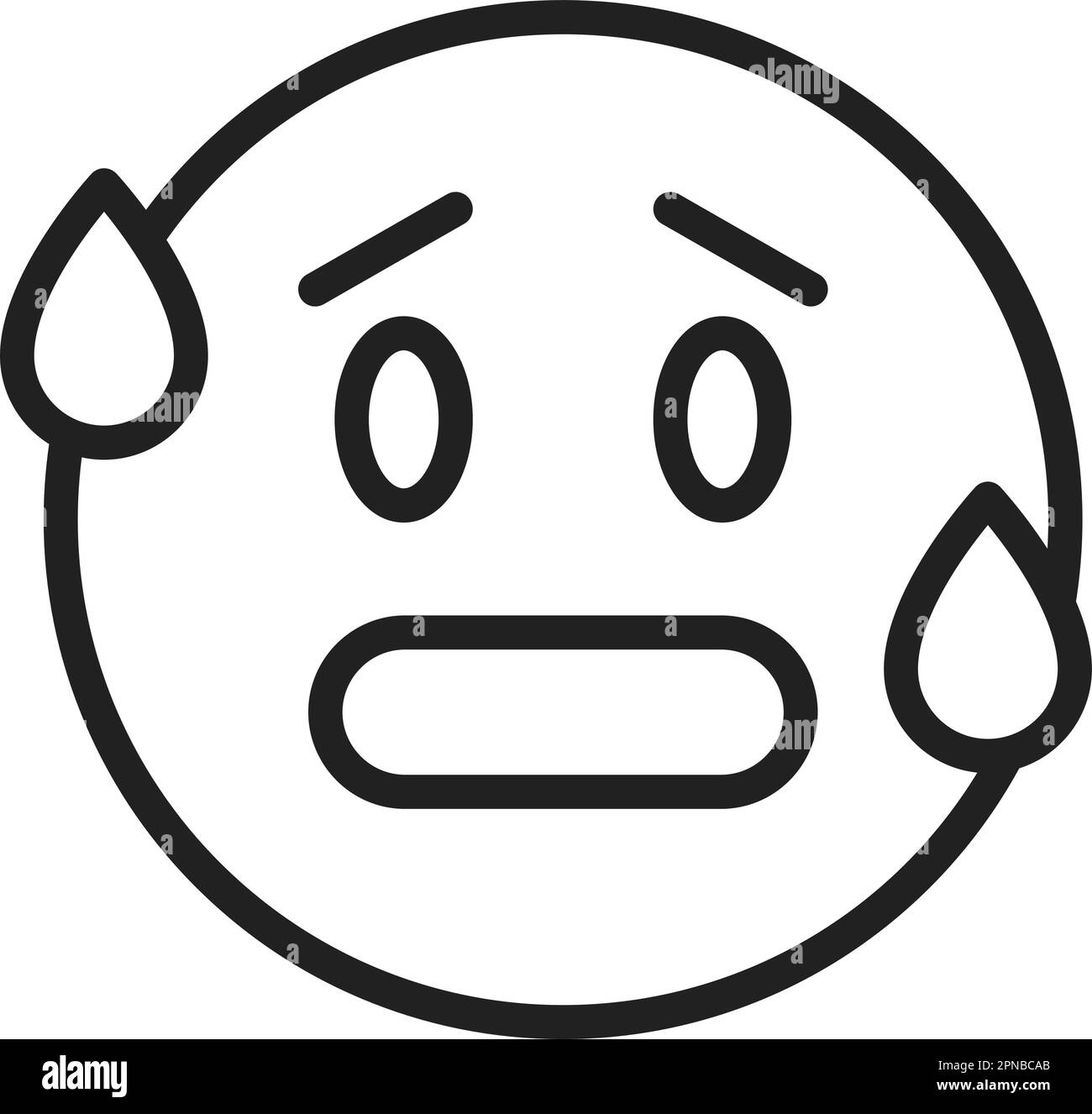 Hot Face icon vector image. Suitable for mobile apps, web apps and ...