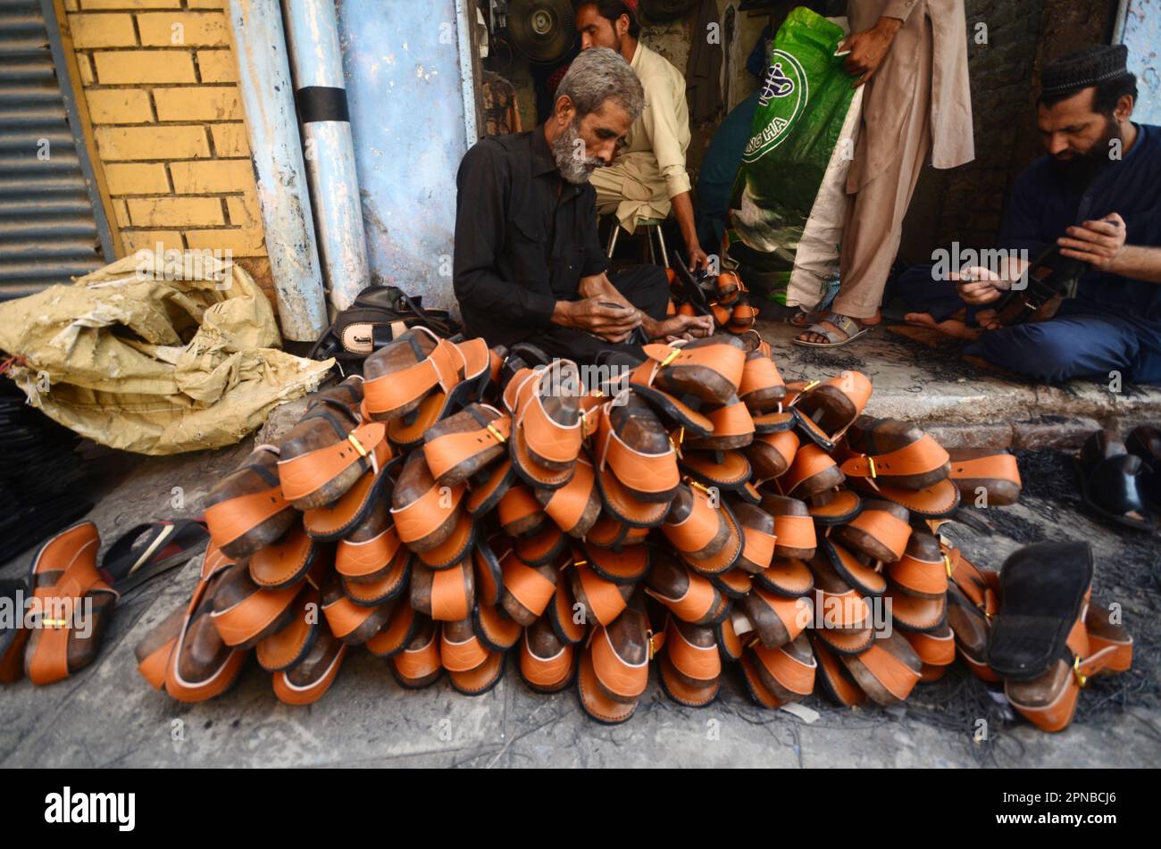 Pakistan traditional shoes hi-res stock photography and images - Alamy