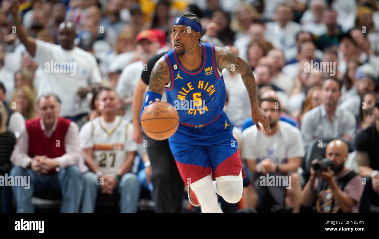 Denver Nuggets guard Kentavious Caldwell-Pope (5) in the second half of ...