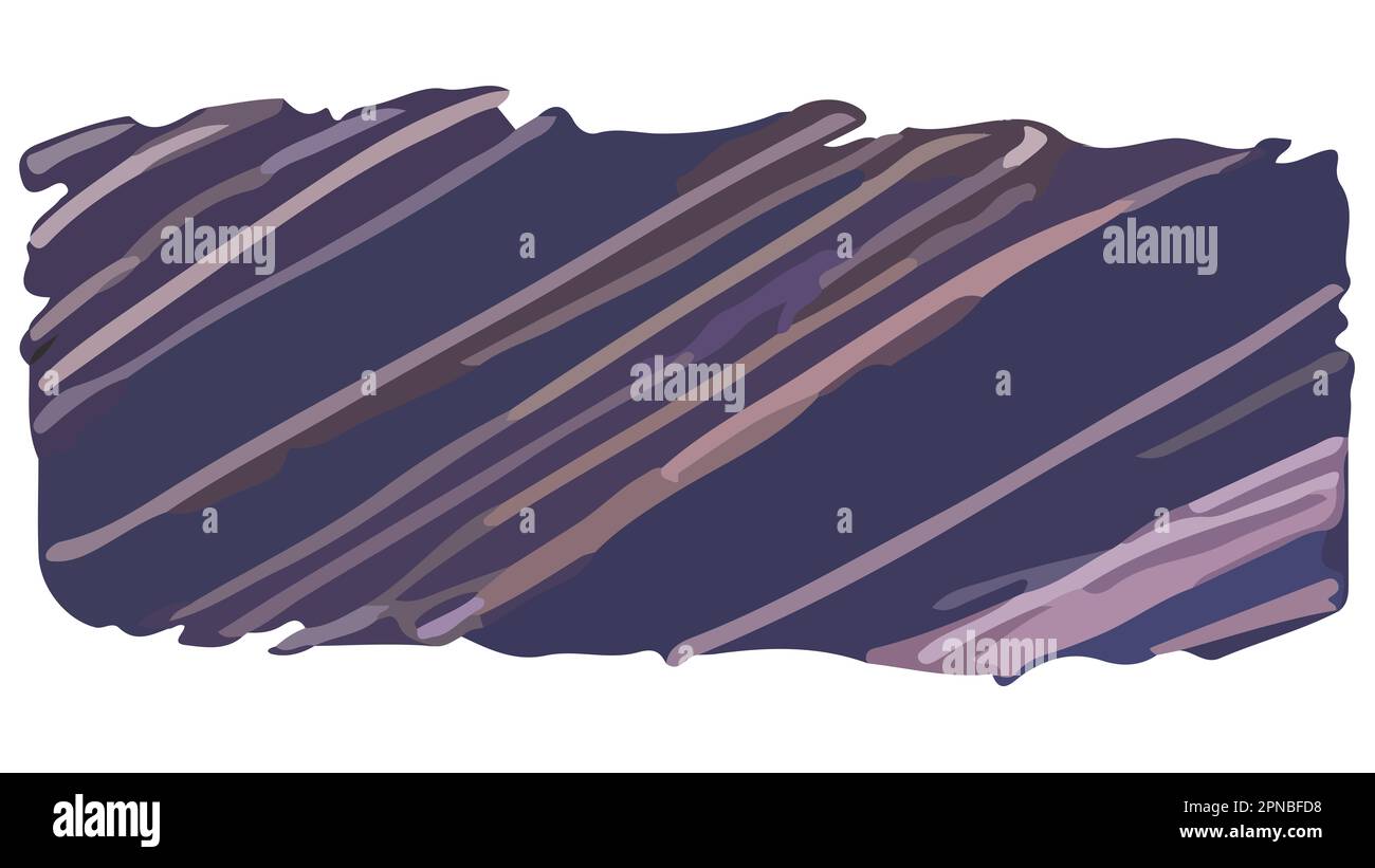 Dark rectangular shape with diagonal brush strokes in grunge style ...