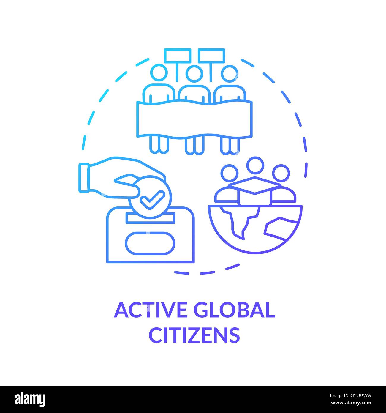 Citizens for sustainable development Stock Vector Images - Alamy