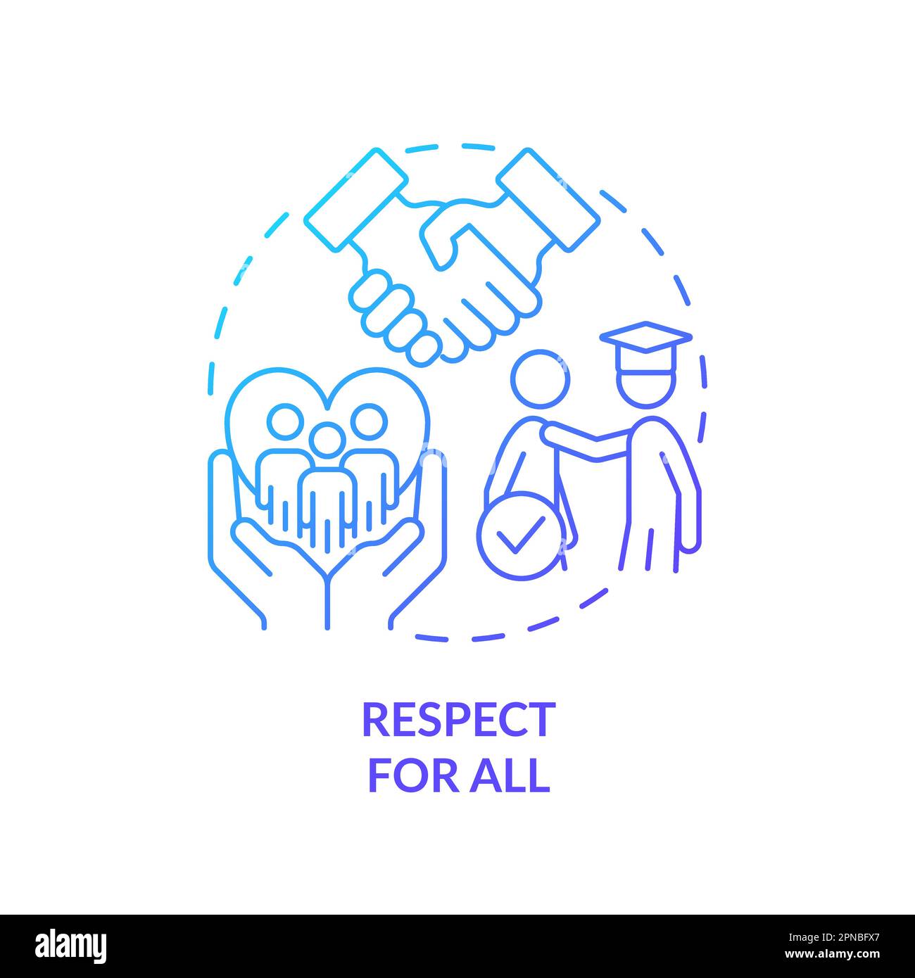 Respect for all blue gradient concept icon Stock Vector Image & Art - Alamy Respect for all blue gradient concept icon Stock Vector Image & Art - Alamy
