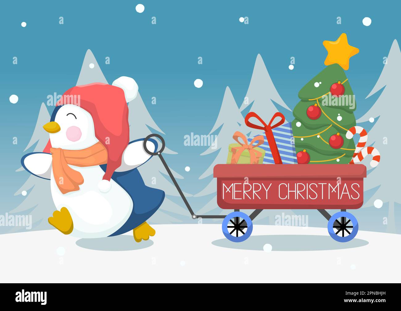 Christmas gifts tree toys Stock Vector Images - Alamy