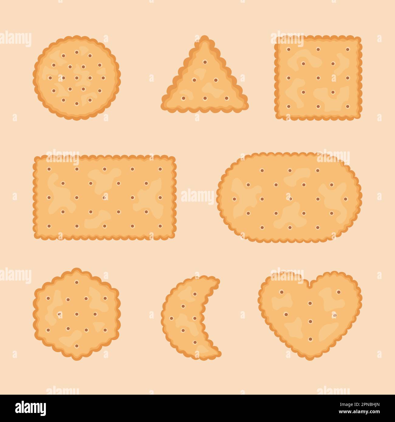 White biscuits Stock Vector Images - Alamy