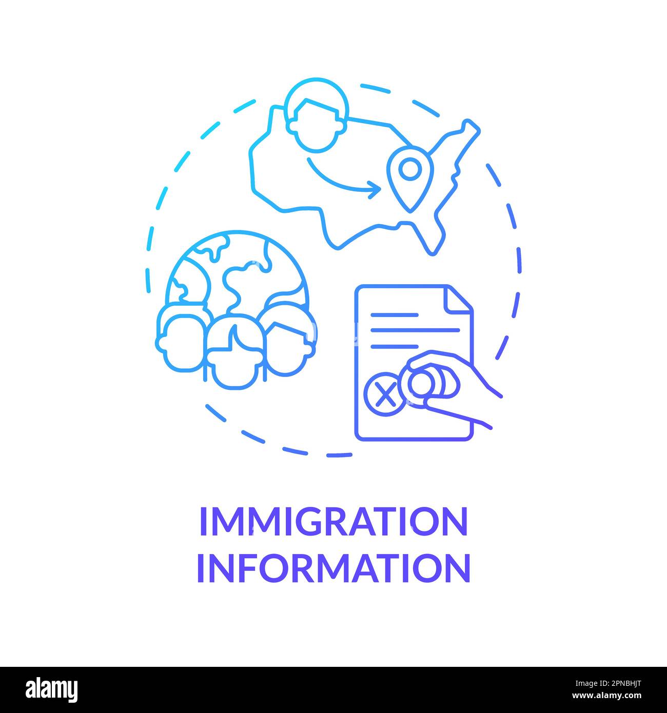 Family visa Stock Vector Images - Alamy