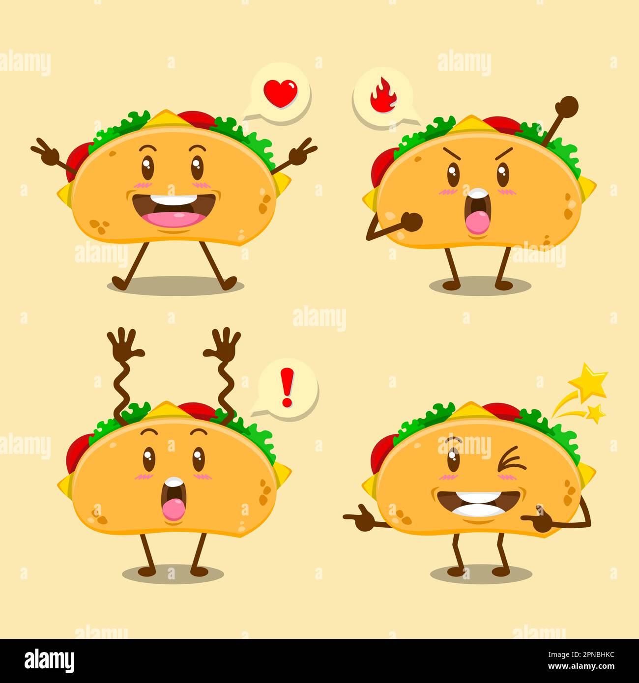 Isolated mexican culture cuisine Stock Vector Images - Alamy