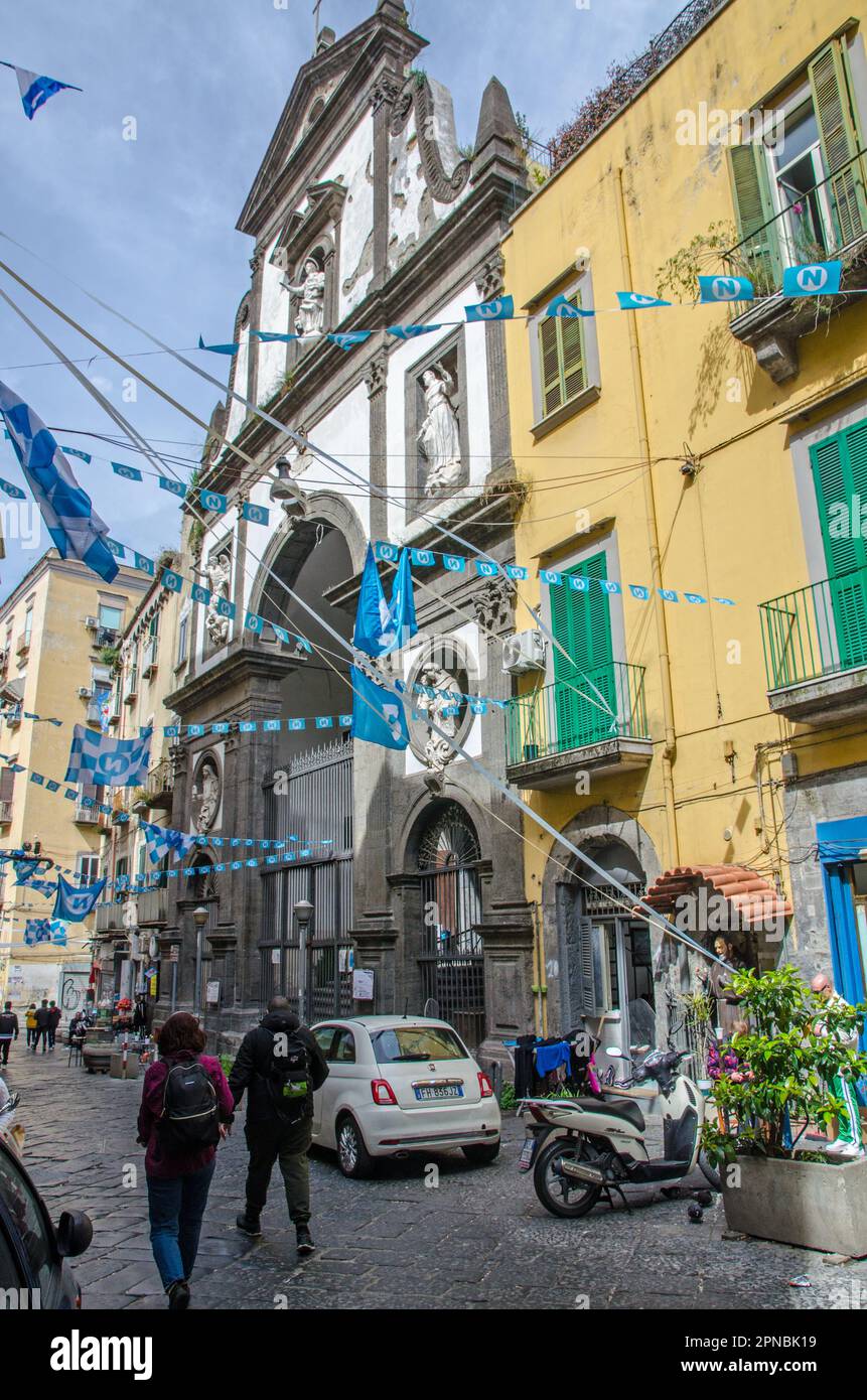 Chiesa del gesu della monache hi-res stock photography and images - Alamy